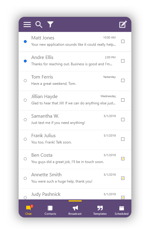 Business Texting, Business Text Messaging | BEETEXTING